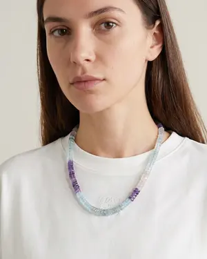C. GRASSI Gemstone Necklace - 17-19"